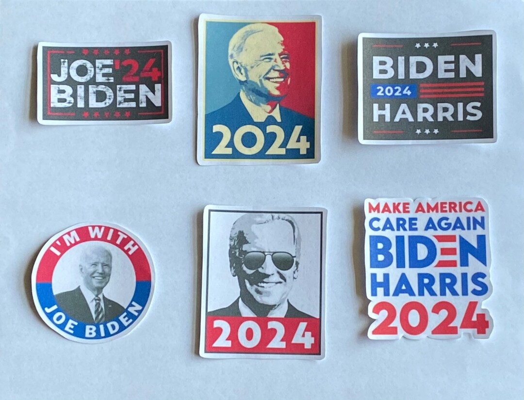 Biden 2024 Sticker Pack - Etsy