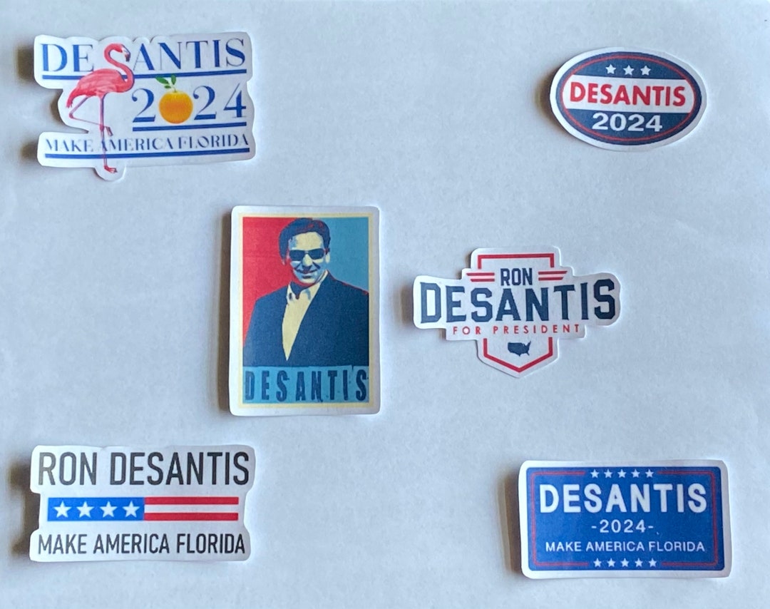 Desantis 2024 Sticker Pack - Etsy