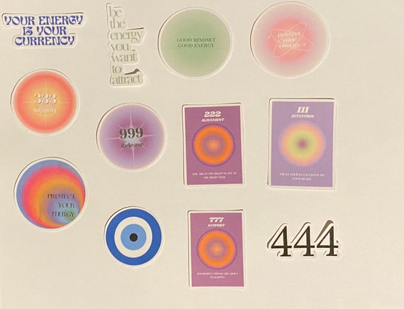 Spiritual Wellness Sticker Pack - Etsy
