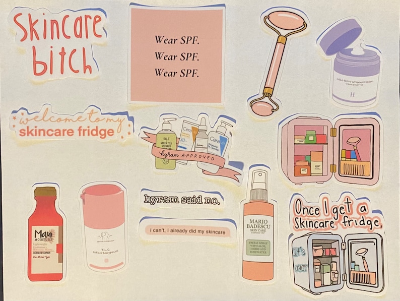 Self Care Sticker Pack - Etsy