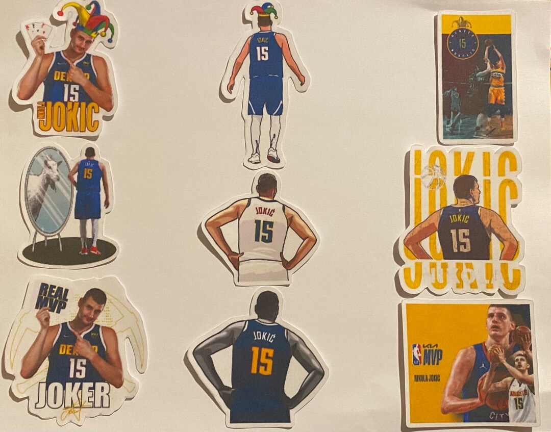 Nikola Jokic Sticker Pack - Etsy