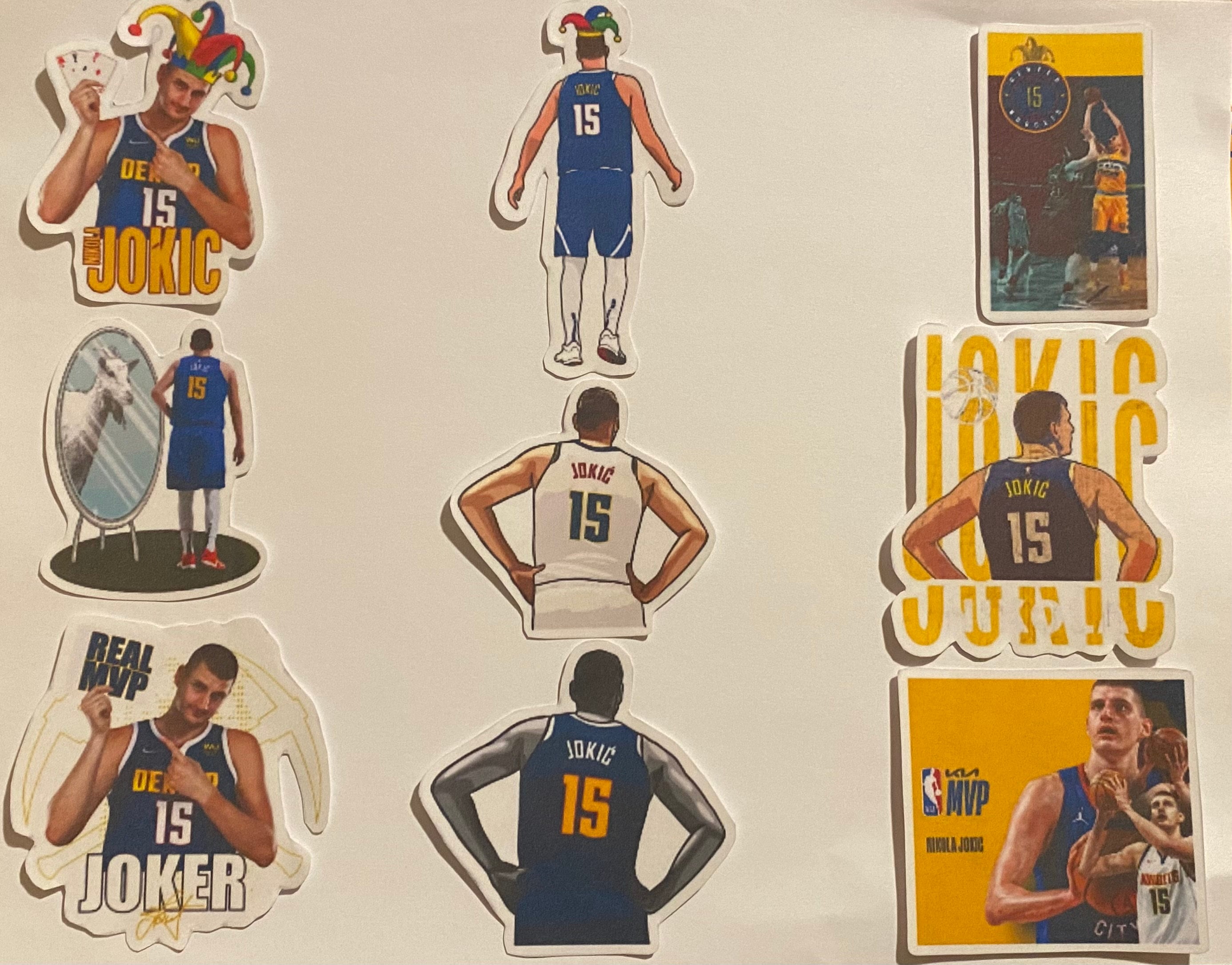 Nikola Jokic Sticker Pack - Etsy