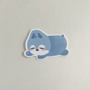 Sleeping SKZOO Stickers Cute Baby Aesthetic Stray Kids Skz - Etsy