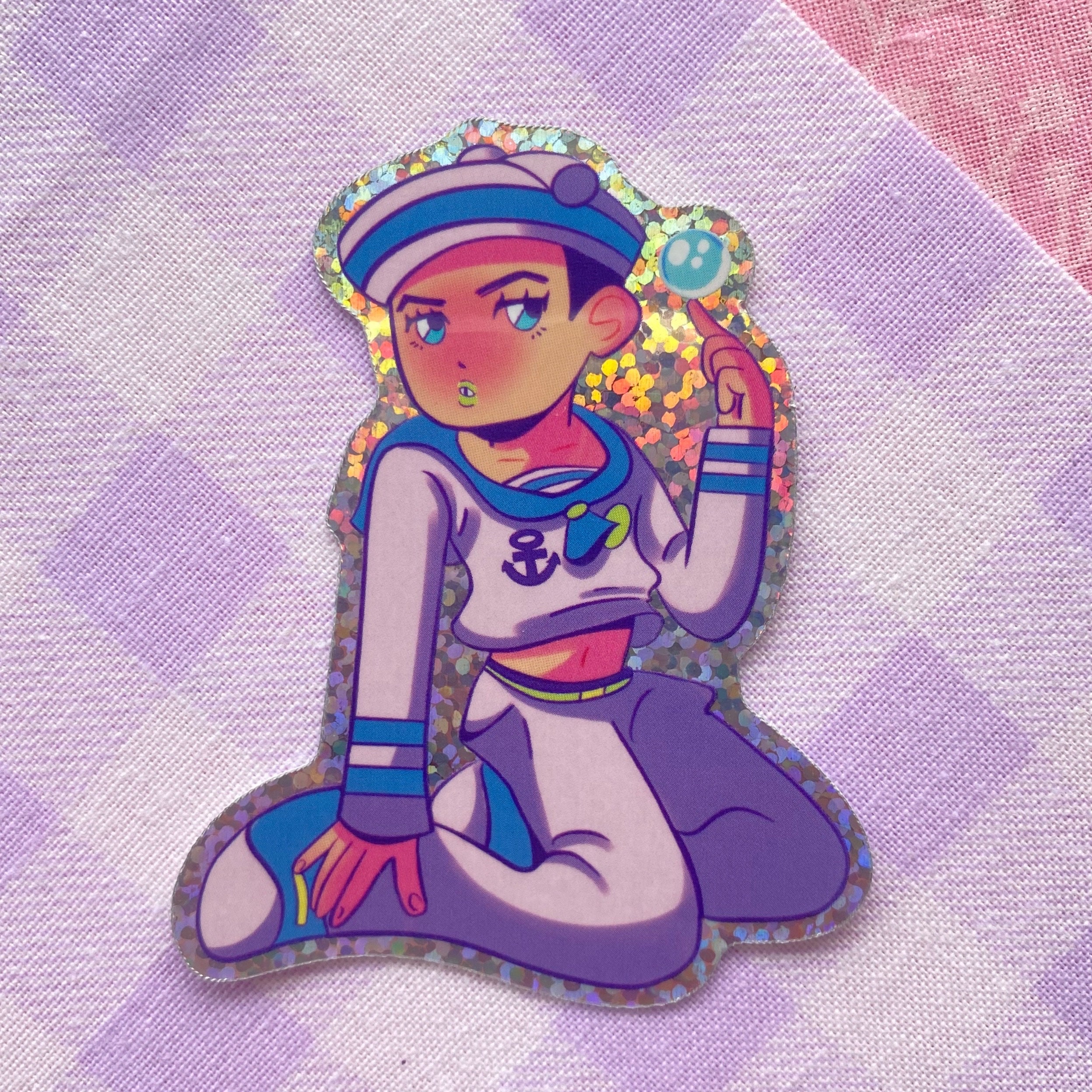 JJBA Glitter Stickers - Etsy Australia
