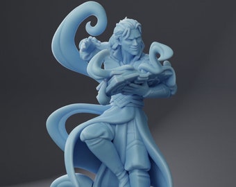 Buff Wizard Medium DND Twin Goddess Miniatures - Etsy Australia