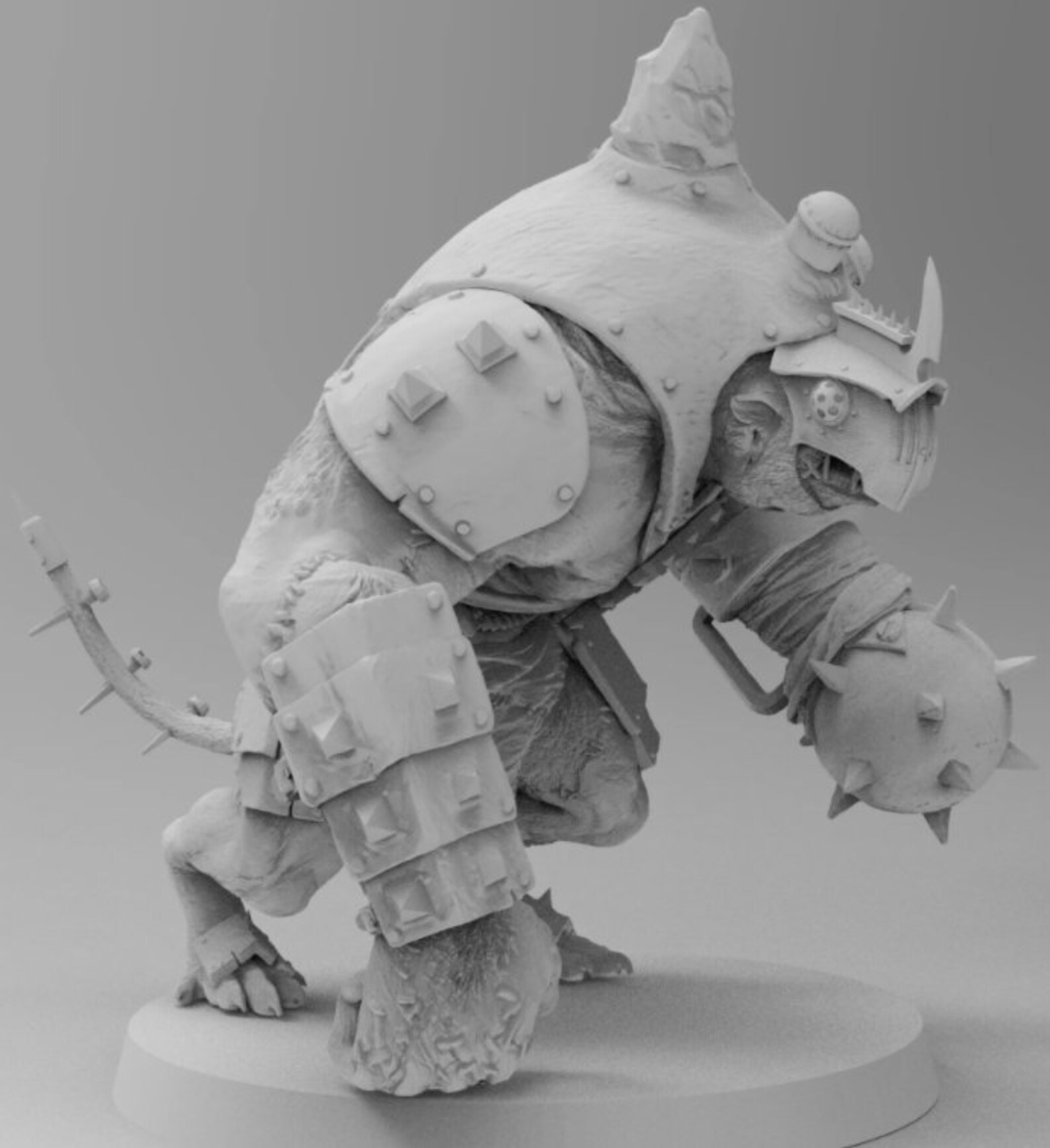 Armoured Rat Ogres Warhammer Fantasy Battles Blood Bowl | Etsy