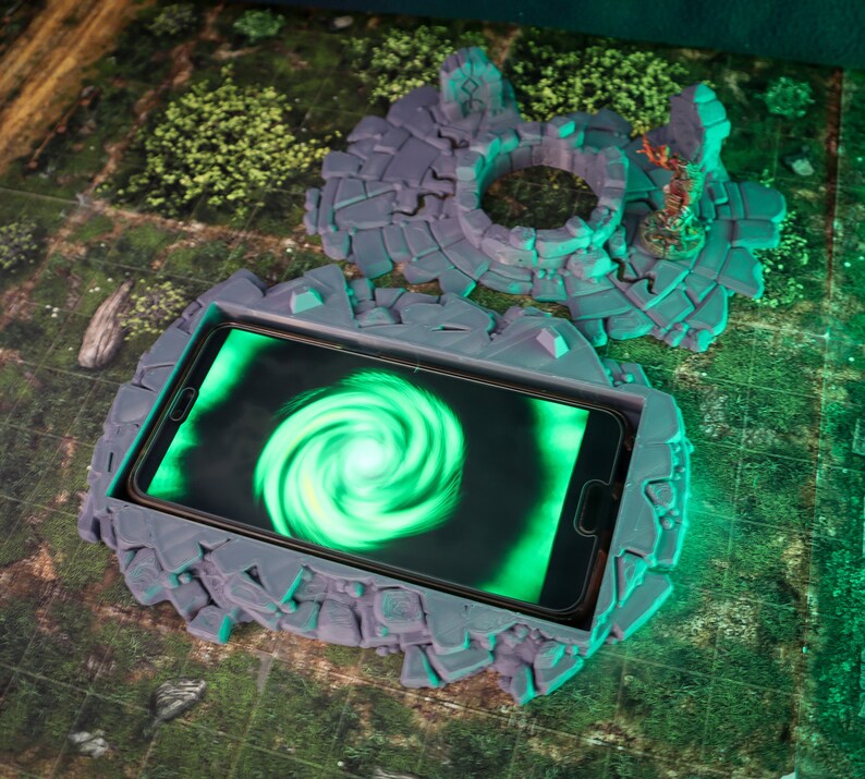 Forgotten Font Phone Screen Portal Calling Portals Black - Etsy