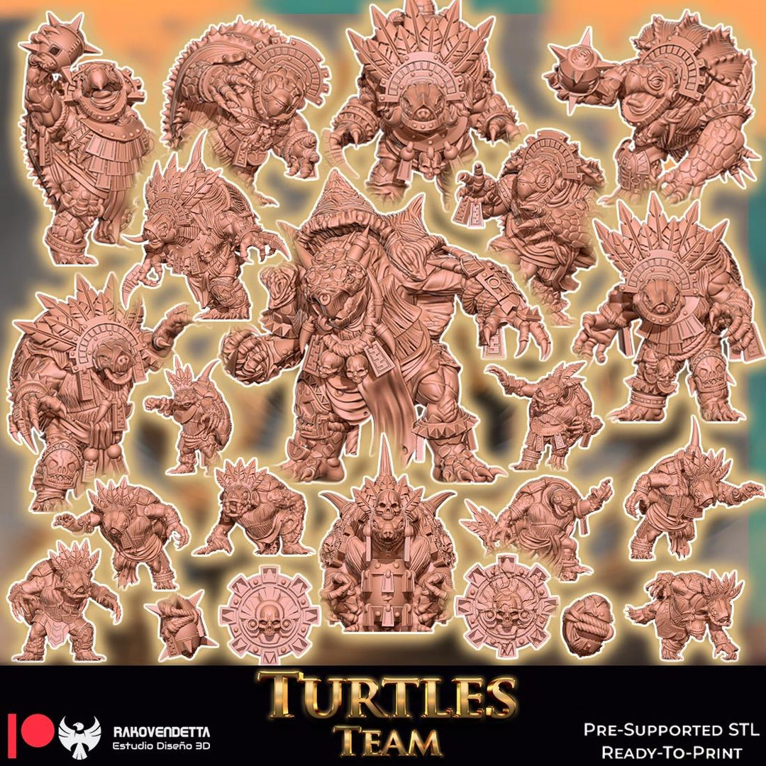 Snapping Turtles | Frogman Team | Fantasy Football | Txarli Factory ...