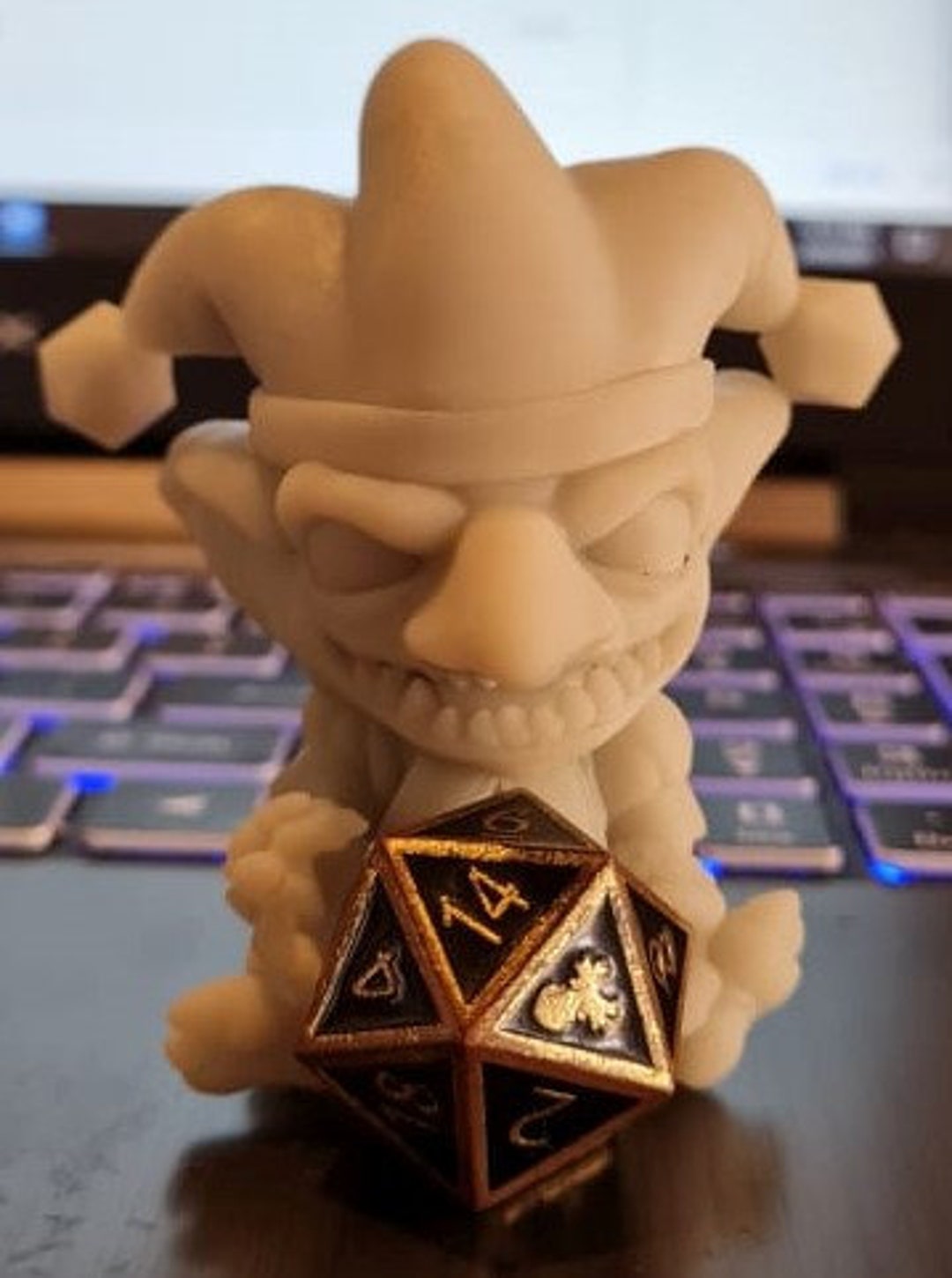 Dice Gobbo Jester Print Mascot - Etsy Finland