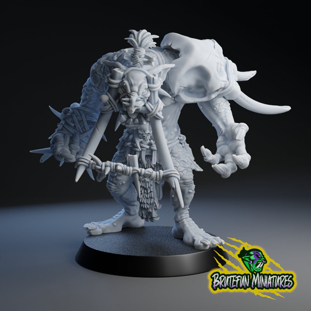 Troll Savage Orcs Fantasy Football Brutefun Minatures - Etsy