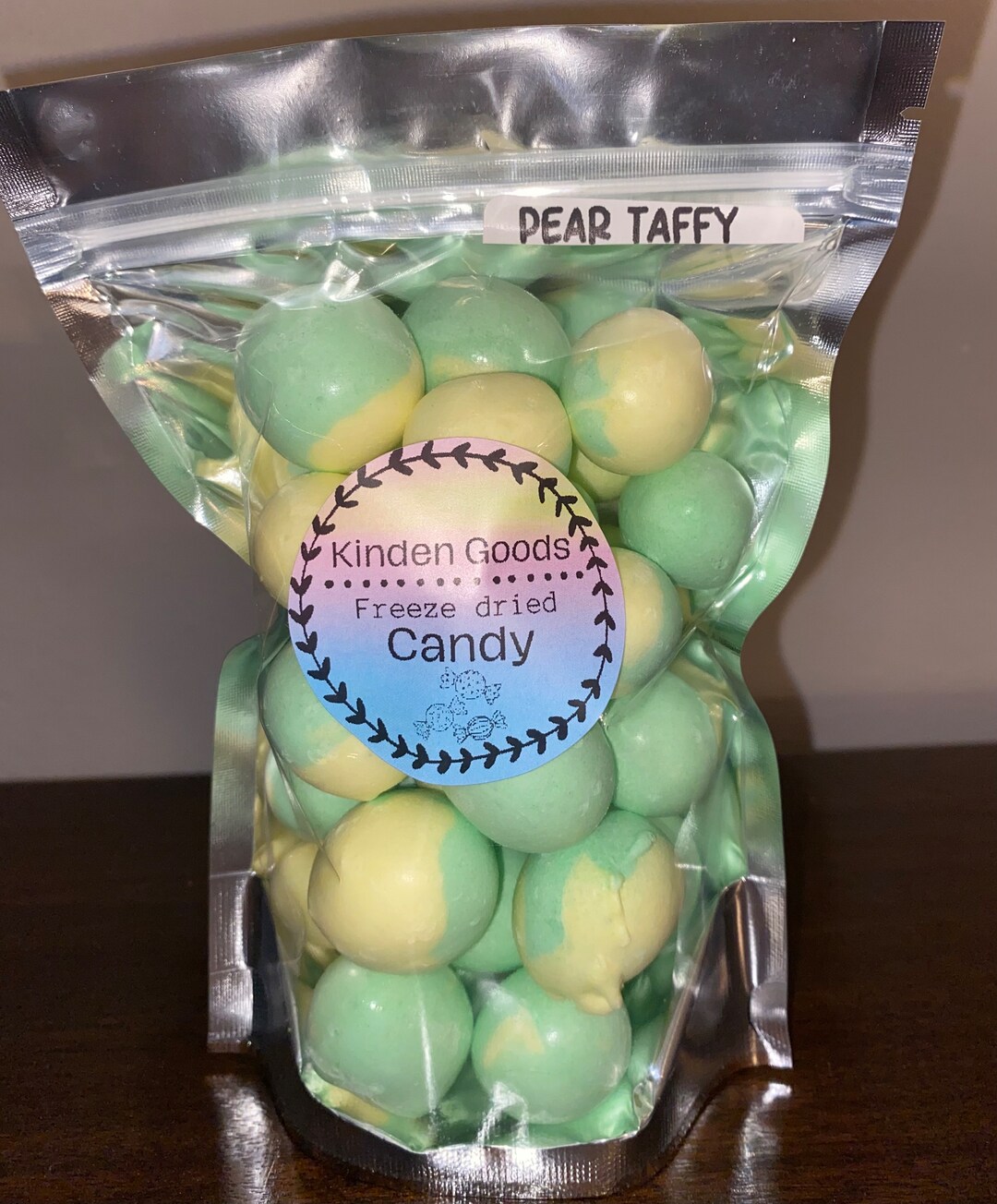 Freeze Dried Pear Salt Water Taffy, Freeze Dried Candy, Unique Treats ...
