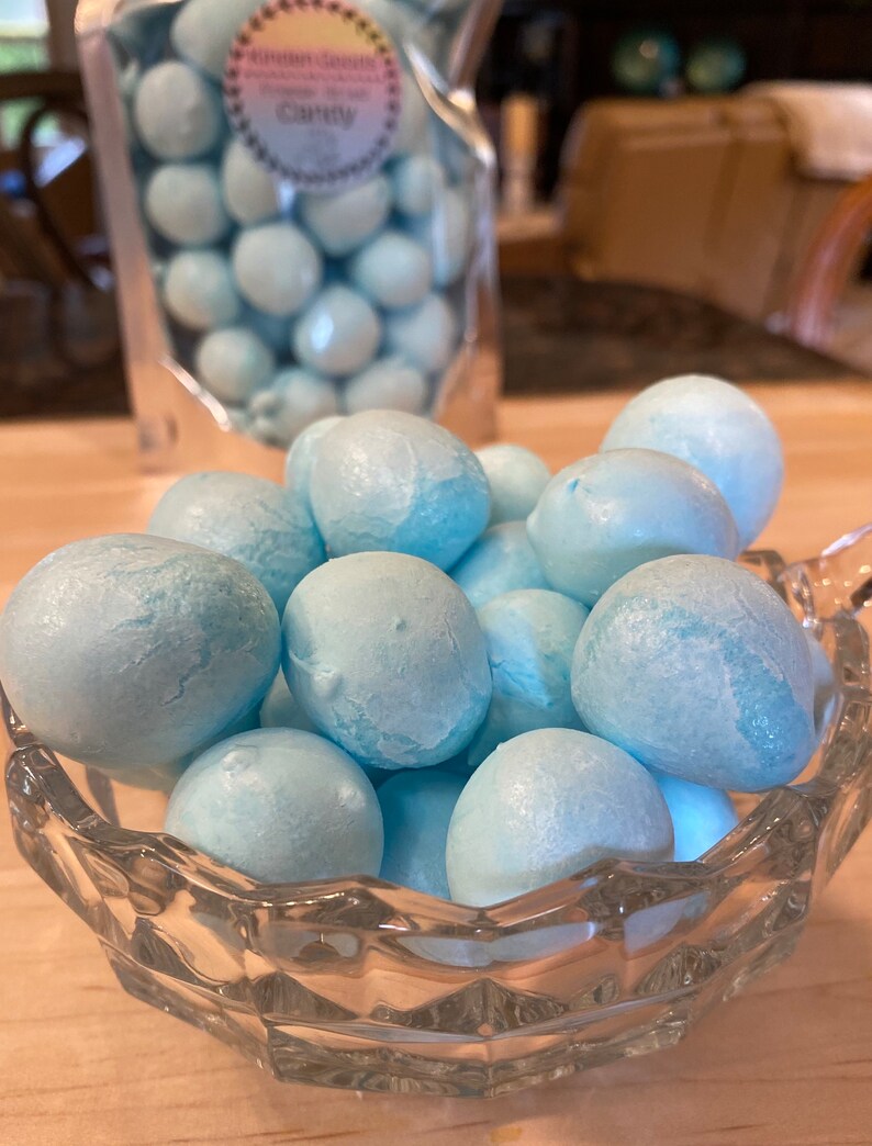 Freeze Dried Blue Raspberry Saltwater Taffy, Freeze Dried Candy, Space ...