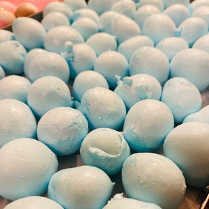 Freeze Dried Blue Raspberry Saltwater Taffy, Freeze Dried Candy, Space ...