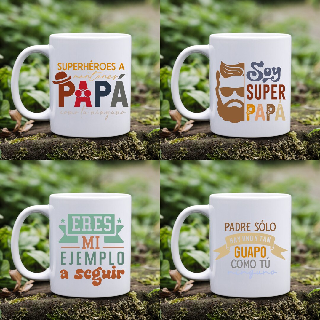 Frases Para El Dia Del Papá, Personalized Father's Day Mug, Father's ...