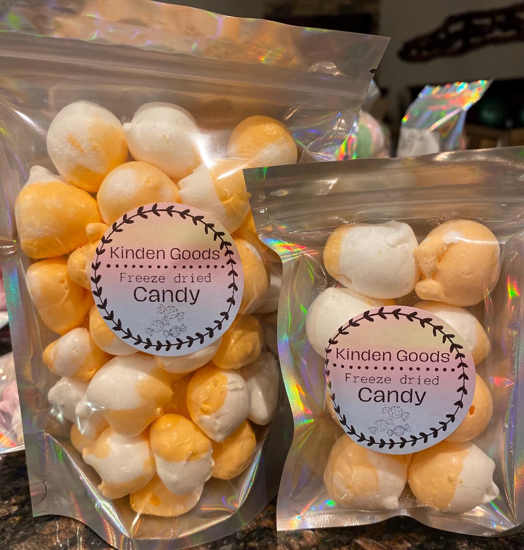 Freeze Creamsicle Salt Water Taffy, Freeze Dried Candy, Space Candy ...