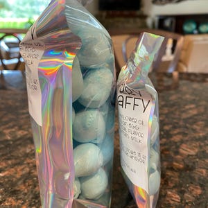 Freeze Dried Blue Raspberry Saltwater Taffy, Freeze Dried Candy, Space ...