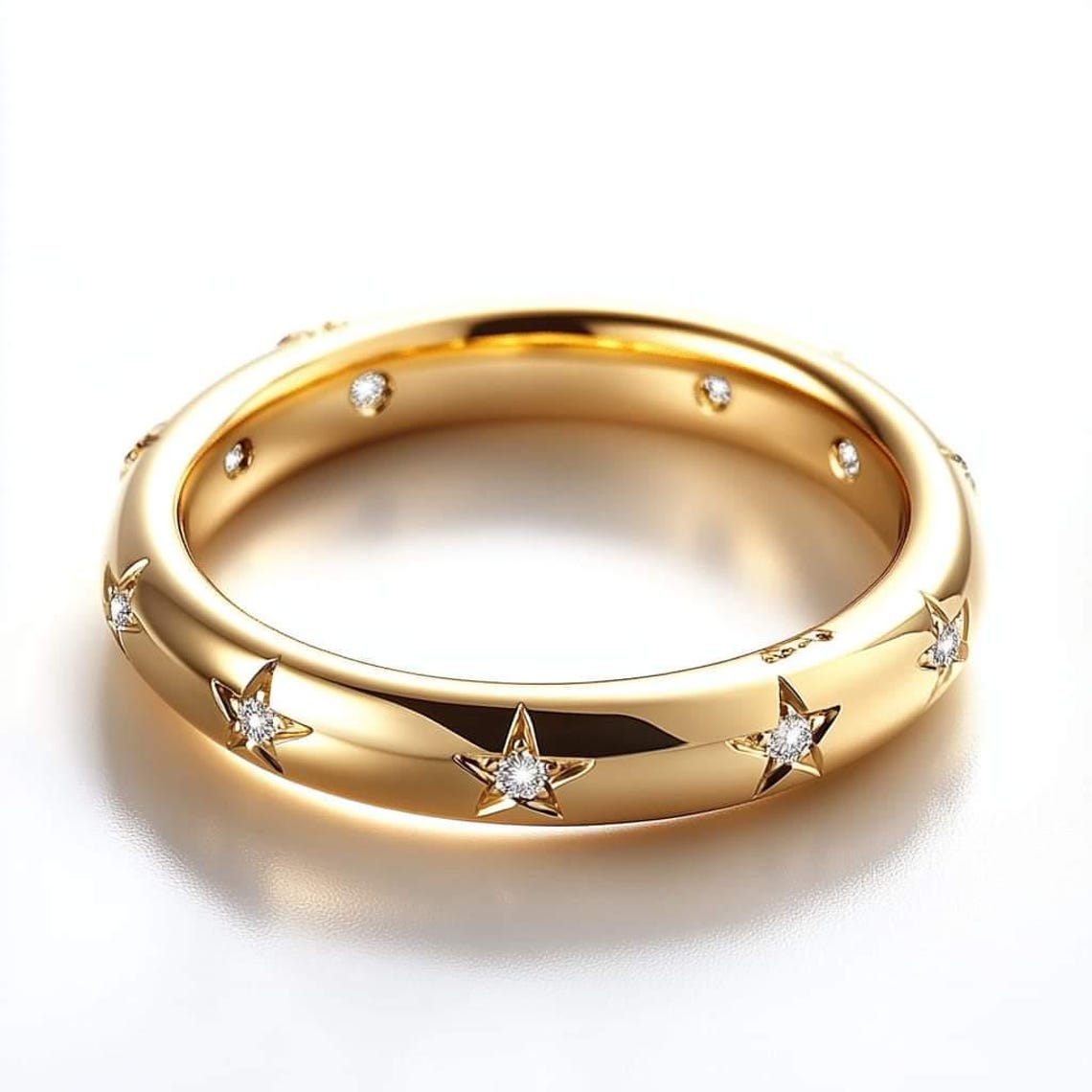 Stellar Stars Diamond Ring - Etsy
