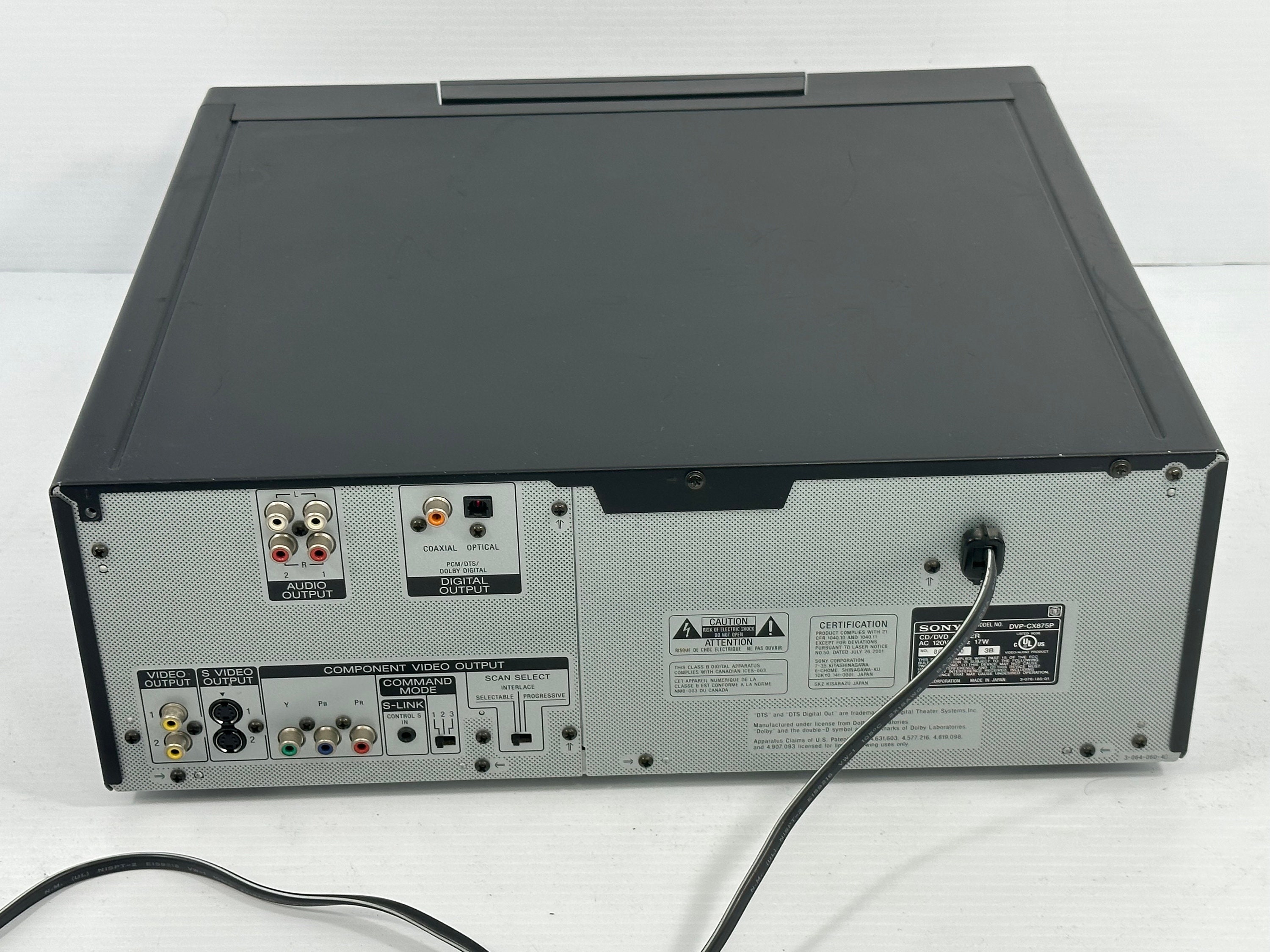 Vintage Sony DVP-CX875P CD/DVD Changer 300-disc With Remote Tested ...