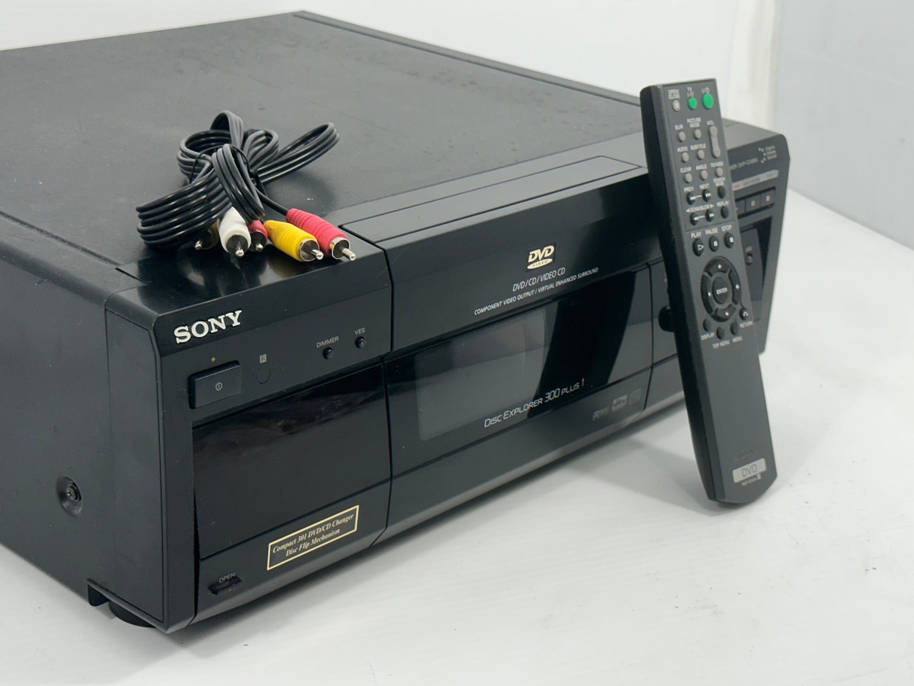 Vintage Sony DVP-CX860 Disc Explorer 300+1 DVD/CD Changer/player With ...
