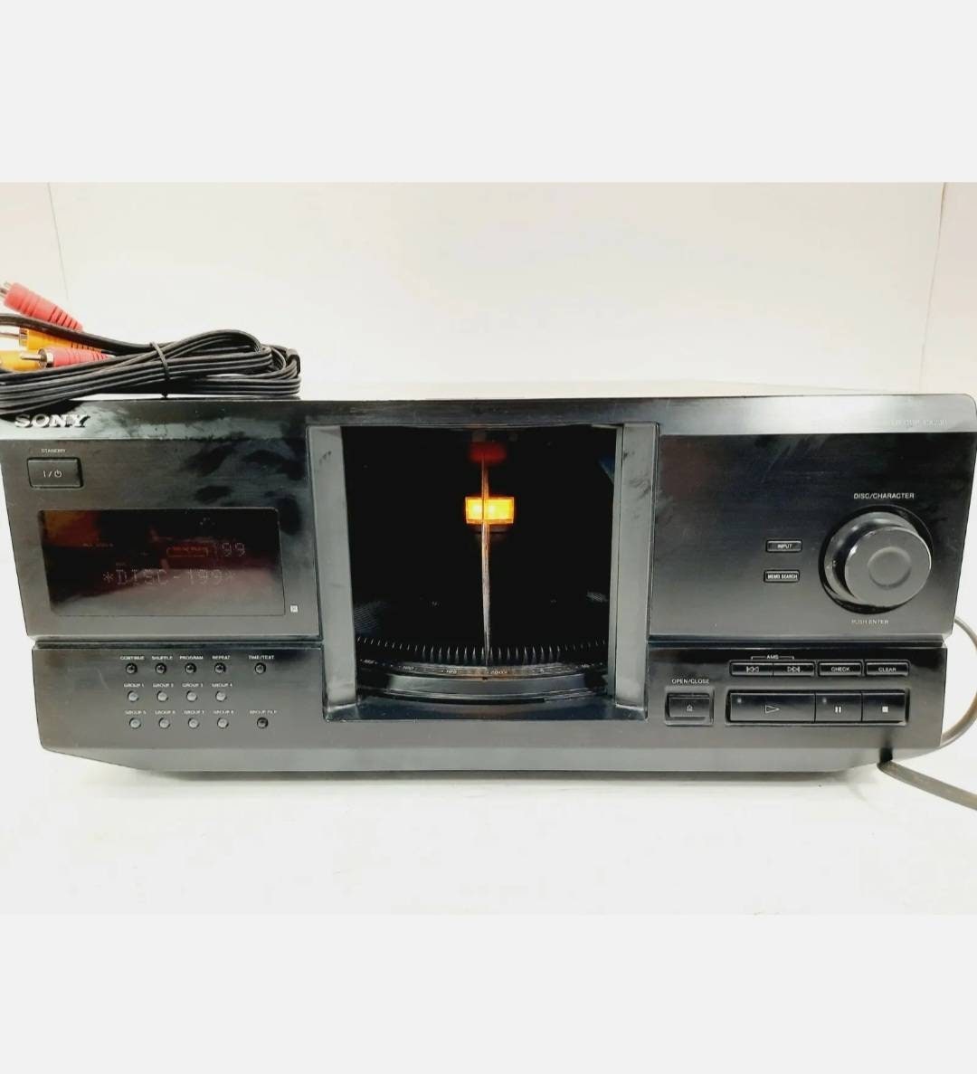 Vintage Sony CDP-CX230 200 Disc Mega Storage Compact Disc Player Tested ...