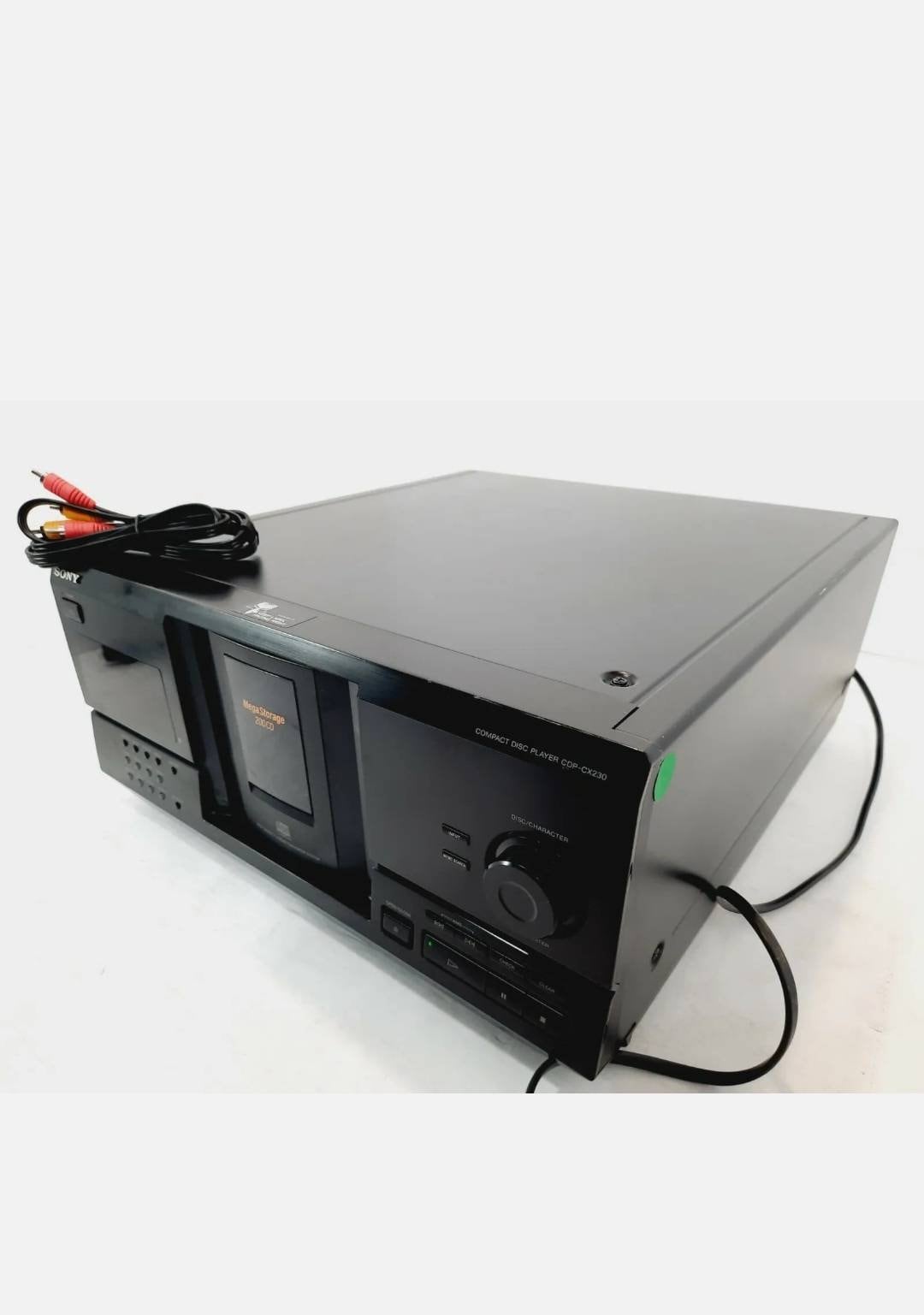 Vintage Sony CDP-CX230 200 Disc Mega Storage Compact Disc Player Tested ...