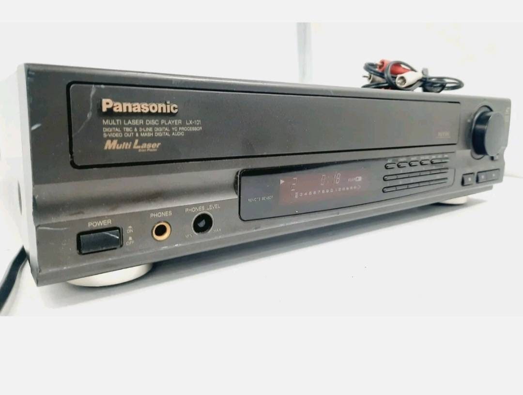 Vintage Panasonic LX-101U Multi Laser Disc Player Mash EUC Jun 1991 ...