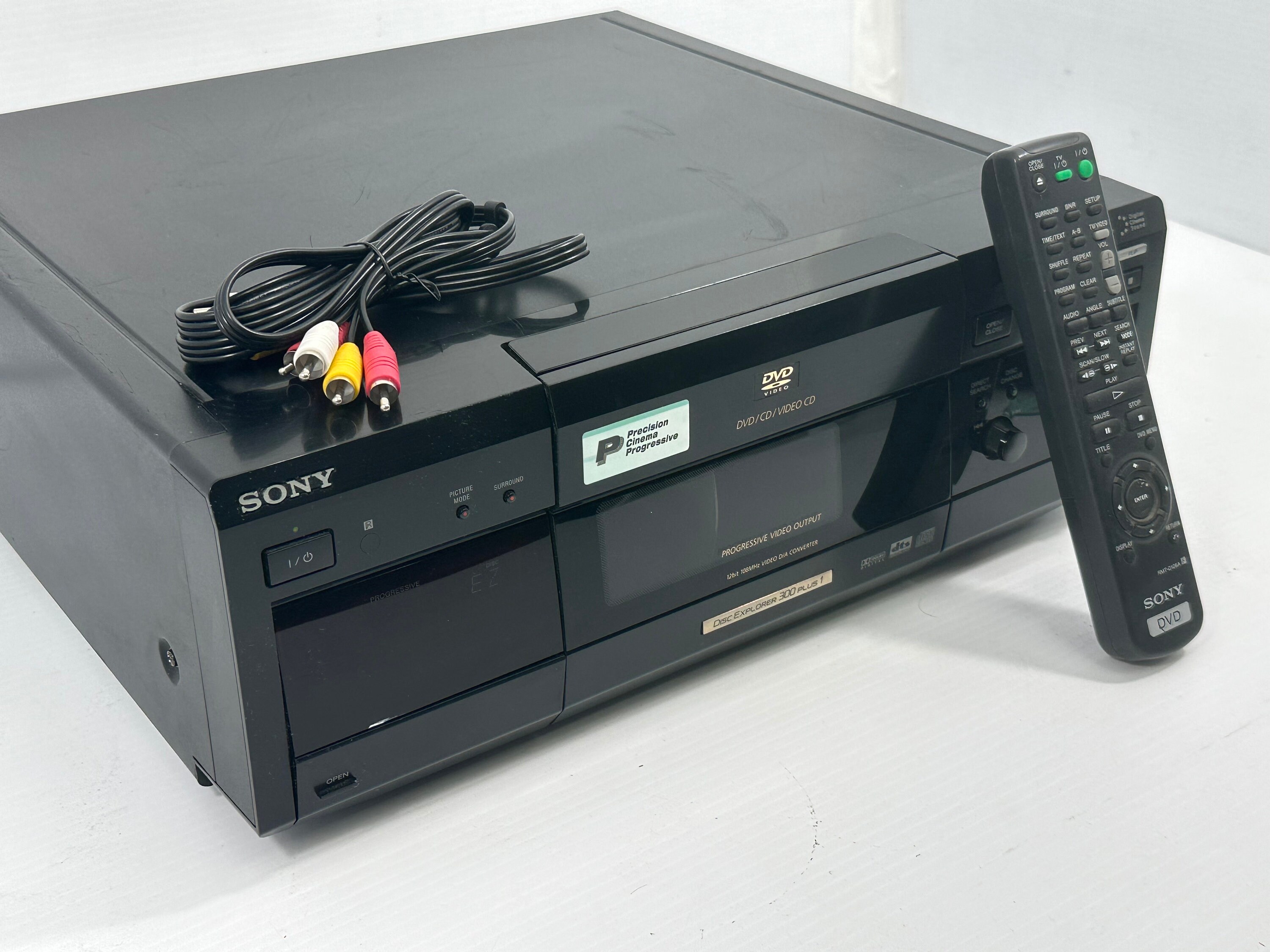 Vintage Sony DVP-CX875P CD/DVD Changer 300-disc With Remote Tested ...