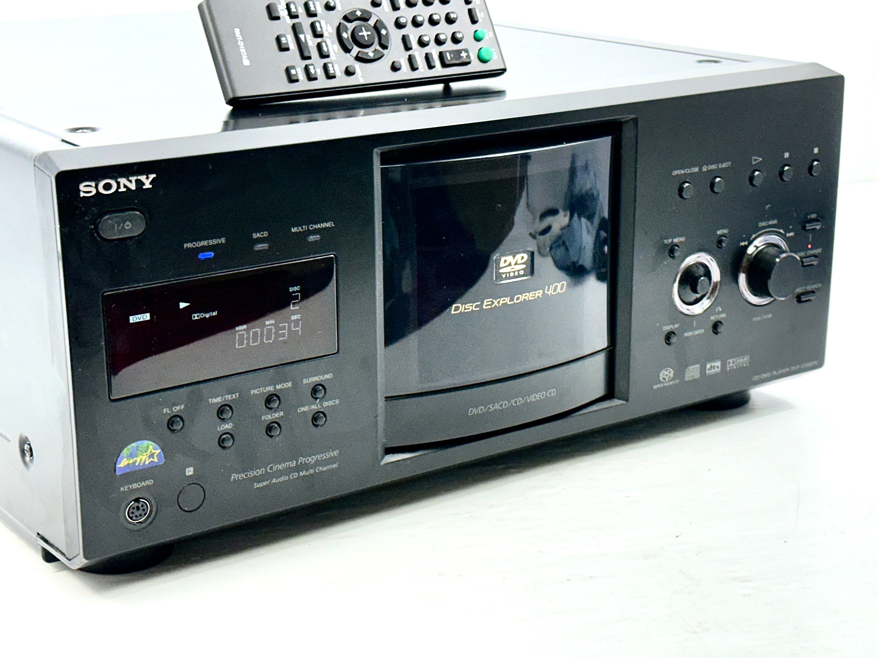 Pro Refurb-sony Dvp-cx985v 400 DVD/ CD Changer Player With Remote New ...