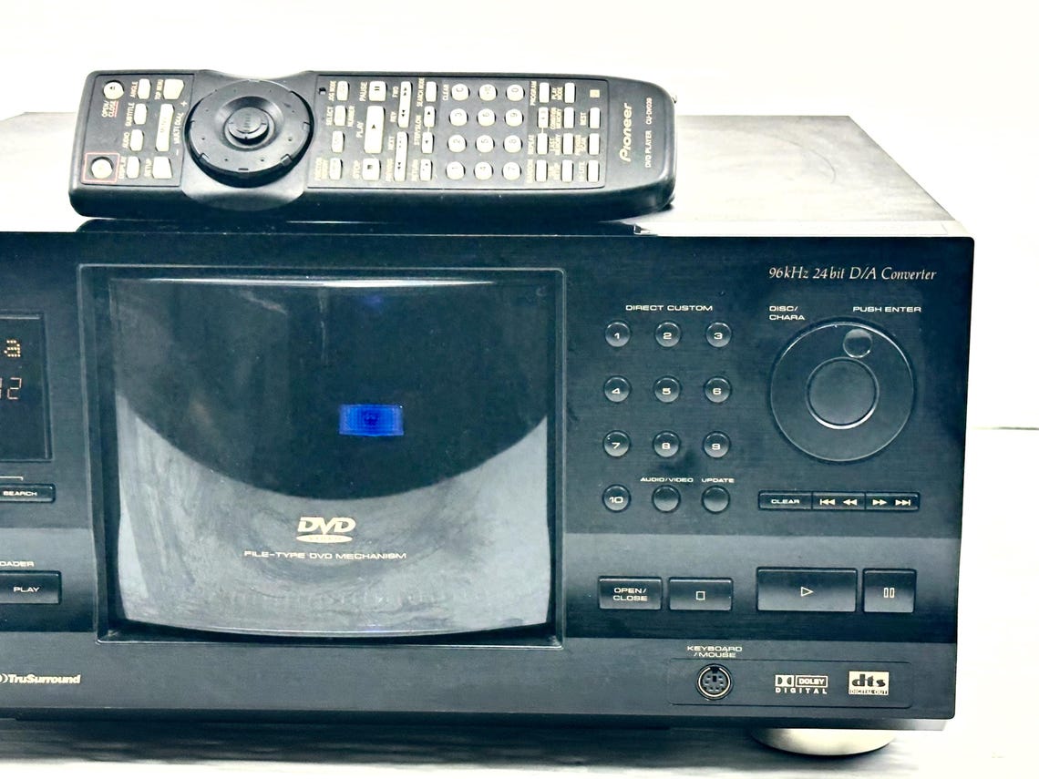 Vintage {pro Refurb} Pioneer DV-F727 File-type 300+1 DVD/CD Disc Player ...