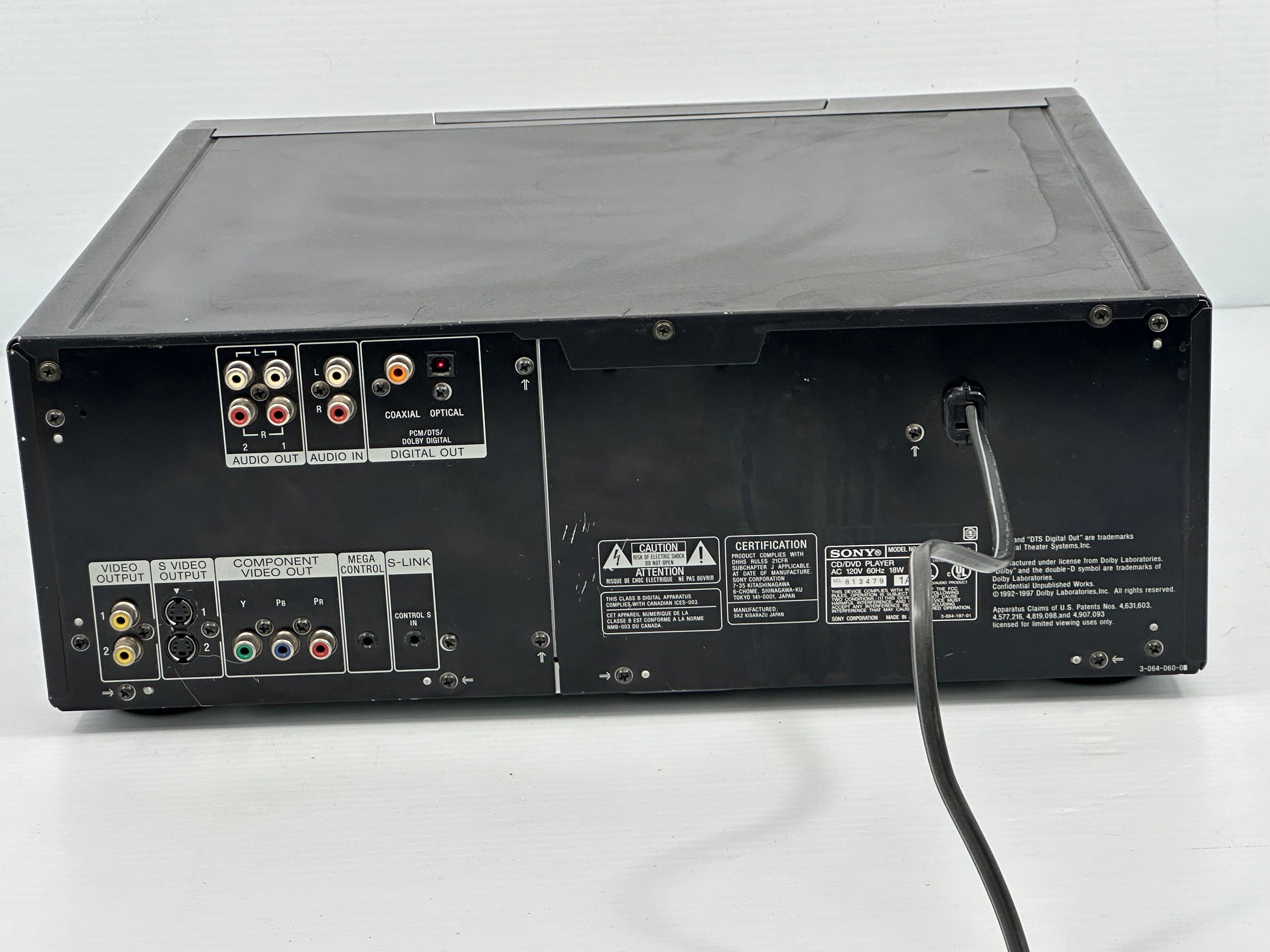 Vintage Sony DVP-CX860 Disc Explorer 300+1 DVD/CD Changer/player With ...