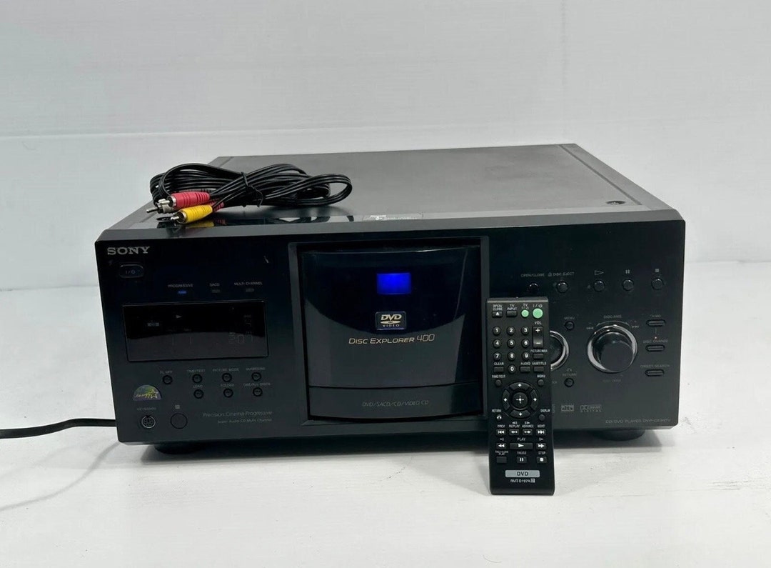 Pro Refurb-sony Dvp-cx985v 400 DVD/ CD Changer Player With Remote New ...
