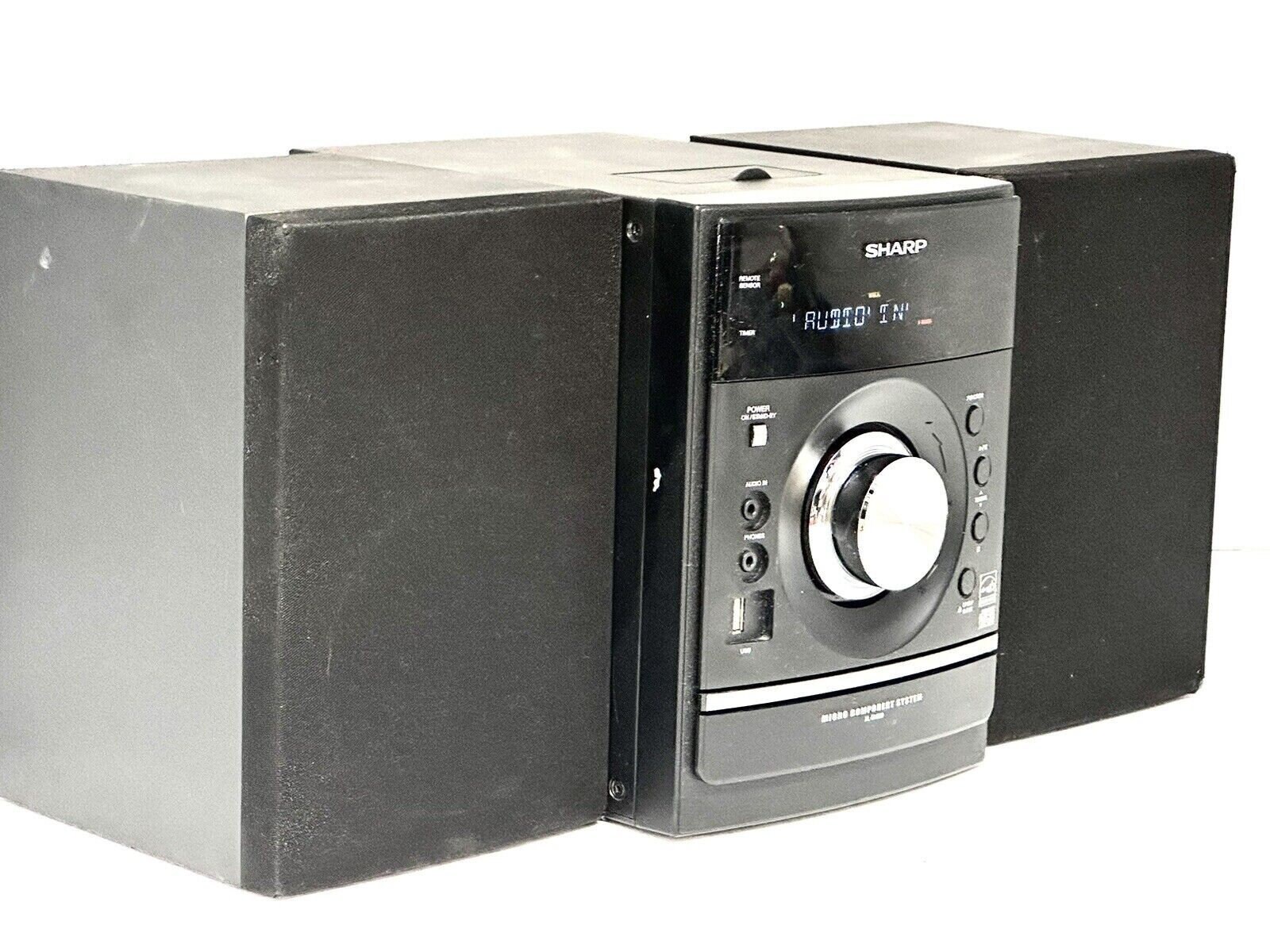 Sharp XL-DH229N Micro Component System USB Player, Tested Excellent ...