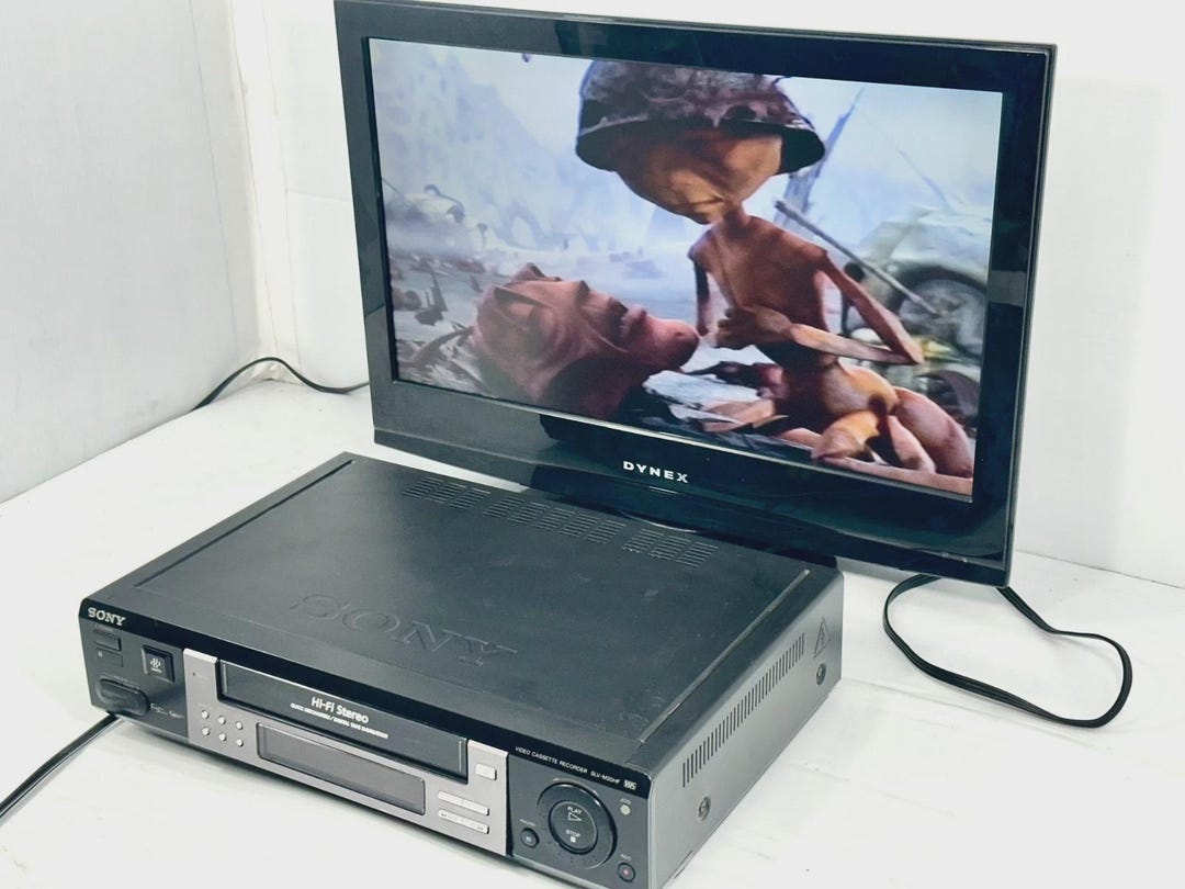 Sony SLV-M20HF VHS Hi-fi VCR W/ Jog/shuttle – Tested, Video - Etsy