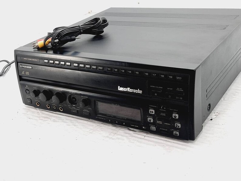 Vintage Pioneer DVD/CD Laserdisc Player CLD-V720 Tested and - Etsy