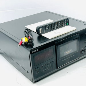 Vintage Pro Refurb Sony Mega Storage 200 Cd Disk CDP-CX255 Cd Player ...