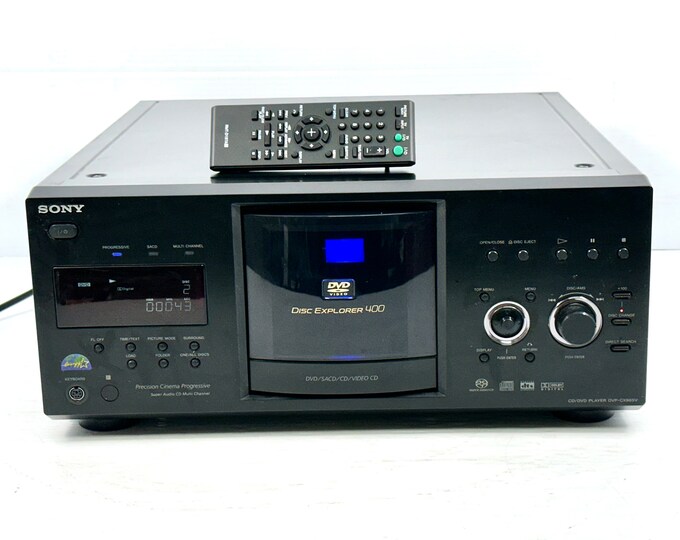Pro Refurb-sony Dvp-cx985v 400 DVD/ CD Changer Player With Remote New ...