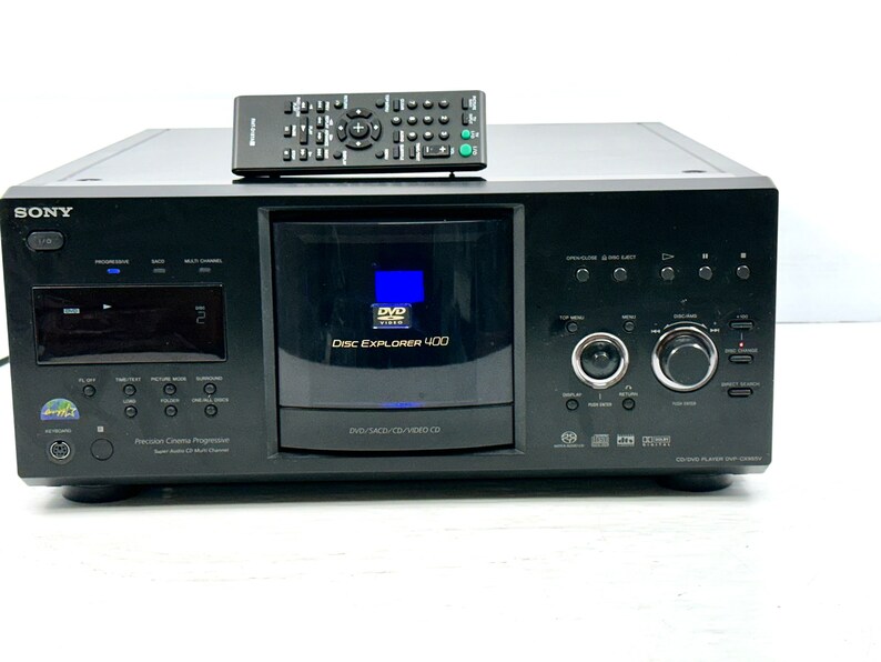 Pro Refurb-sony Dvp-cx985v 400 DVD/ CD Changer Player With Remote New ...