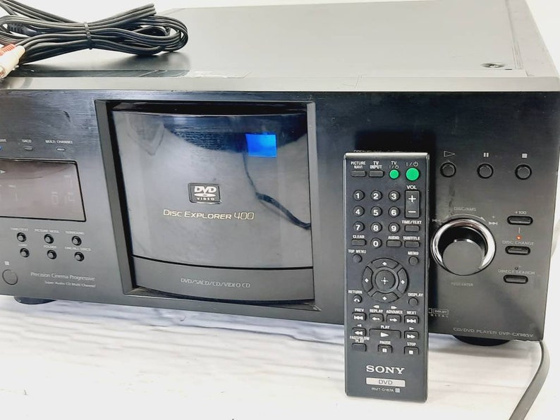 Pro Refurb-sony Dvp-cx985v 400 DVD/ CD Changer Player With Remote New ...