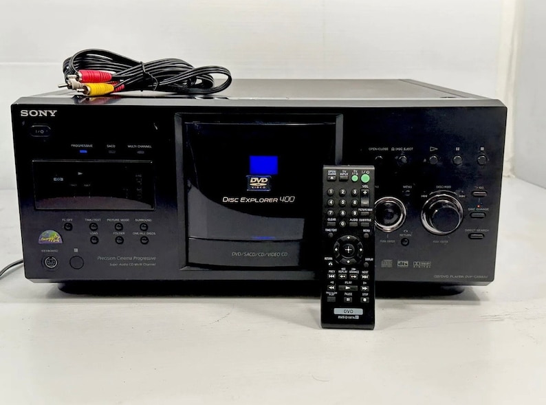 Pro Refurb-sony Dvp-cx985v 400 DVD/ CD Changer Player With Remote New ...