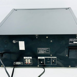 Vintage Pro Refurb Sony Mega Storage 200 Cd Disk CDP-CX255 Cd Player ...