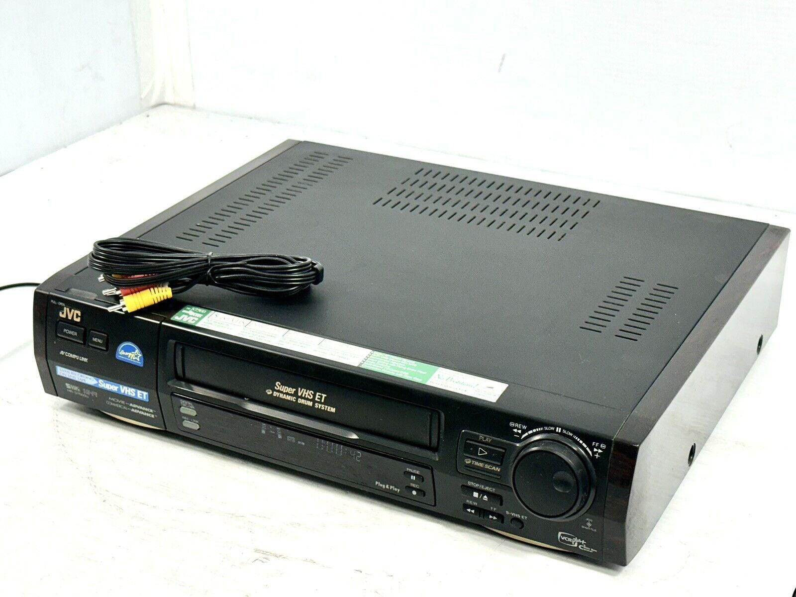 Jvc Hr-s7500u Super Vhs S-vhs Et Professional Vcr Works 4 Video Transfer to Dvd - Etsy