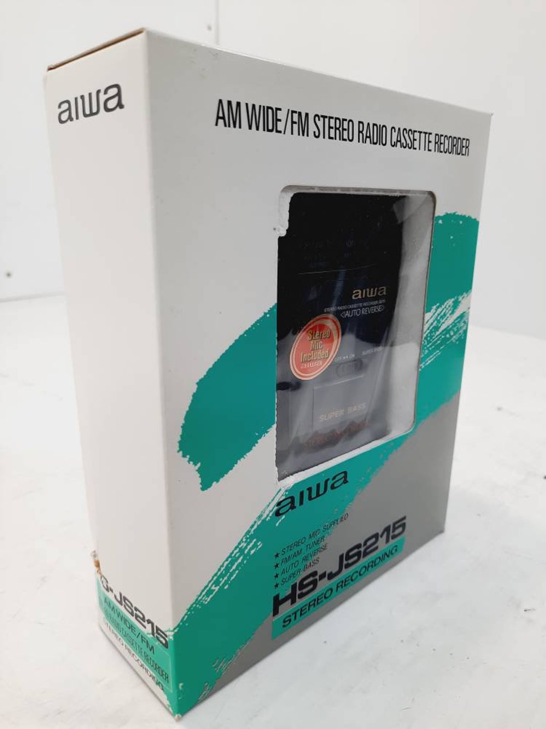 Vintage Aiwa HS-JS215 AM FM Radio Cassette Recorder Walkman - Etsy
