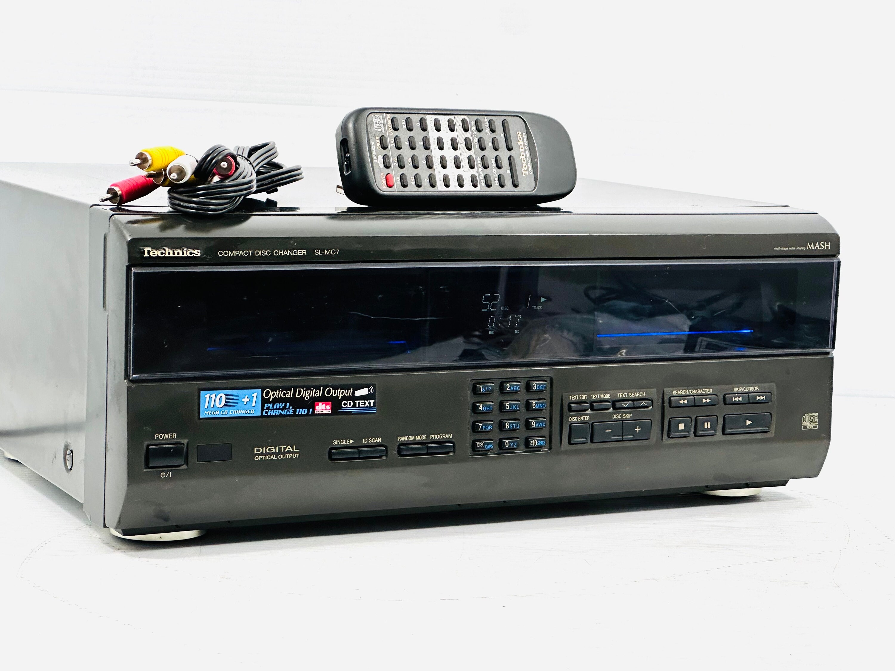 Vintage Pro Refurbished Technics Sl-mc7 1101 Disc CD Compact Disc ...