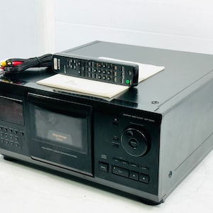 Vintage Pro Refurb Sony Mega Storage 200 Cd Disk CDP-CX255 Cd Player ...