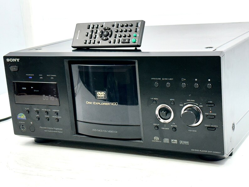 Pro Refurb-sony Dvp-cx985v 400 DVD/ CD Changer Player With Remote New ...