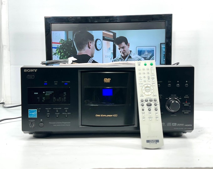 Pro Refurb-sony Dvp-cx985v 400 DVD/ CD Changer Player With Remote New ...