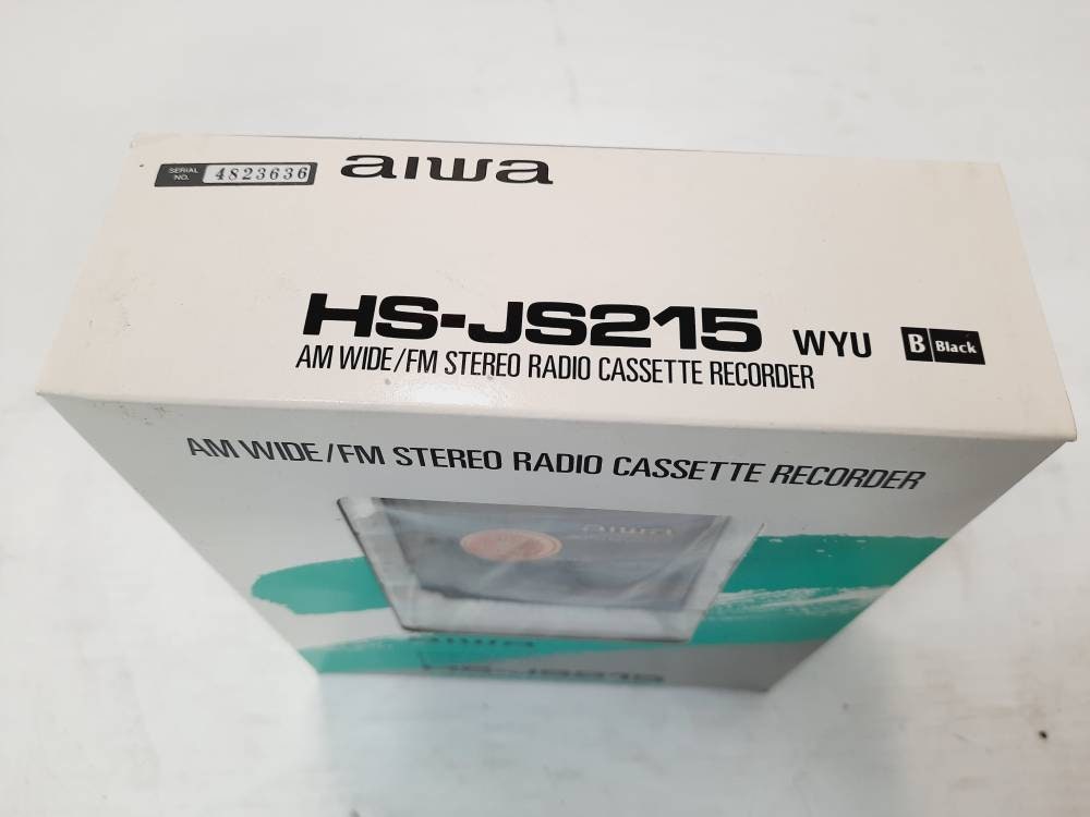 Vintage Aiwa HS-JS215 AM FM Radio Cassette Recorder Walkman - Etsy