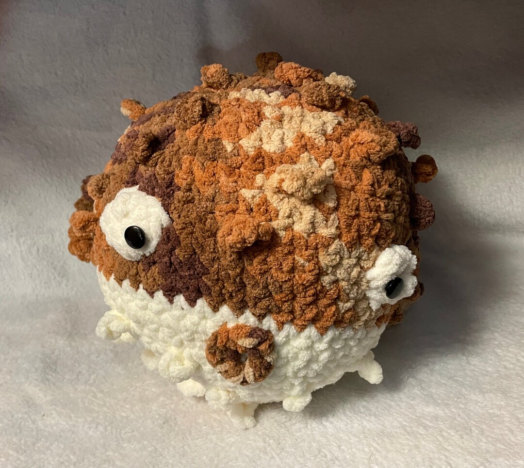 Pucker the Puffer Fish - Etsy