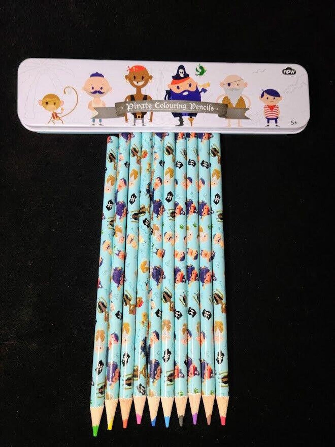 Premier Pirate Coloring Pencils 10 Pack Premium Quality - Etsy