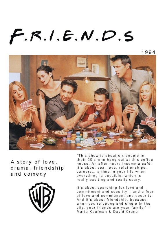 Friends Tv Show Poster